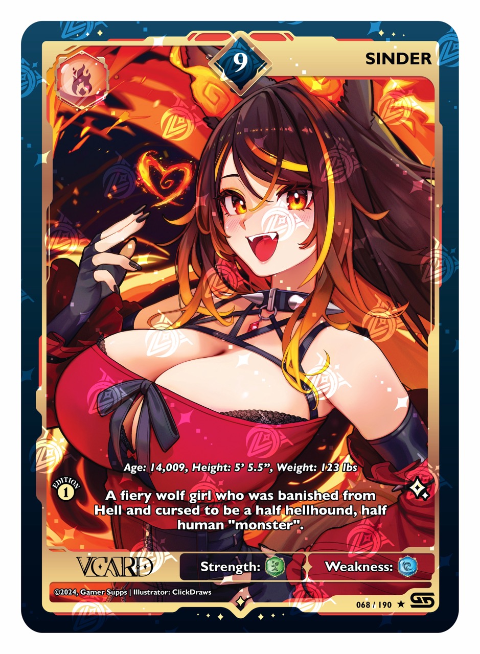 VCard Trading Card Game